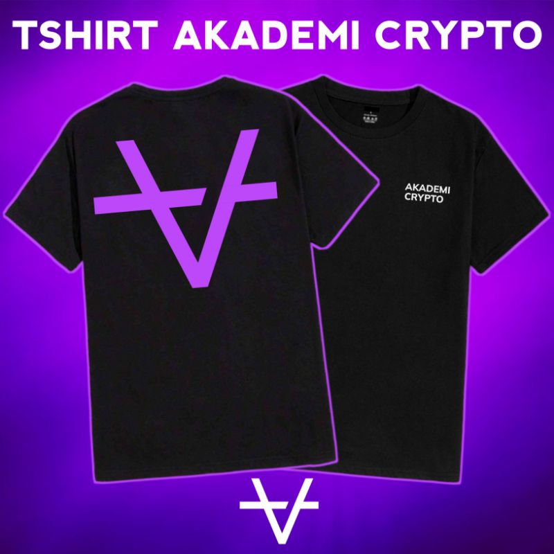 Jual TSHIRT KAOS AKADEMI CRYPTO / COTTON COMBED 24S PREMIUM / WARNA ...
