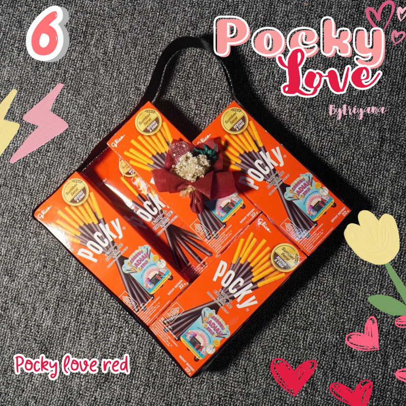 Jual Pocky Love Hampers Snack Box Kado Ulang Tahun Pacar Kado Valentine ...