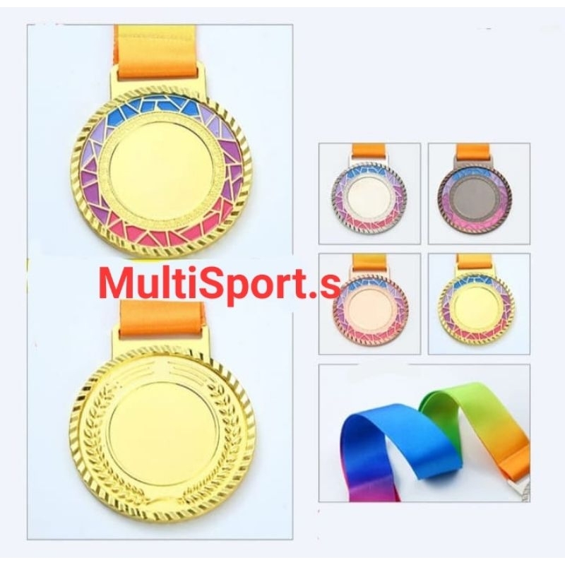 Jual MENDALI LOGAM IMPORT WARNA 1 PC | Shopee Indonesia