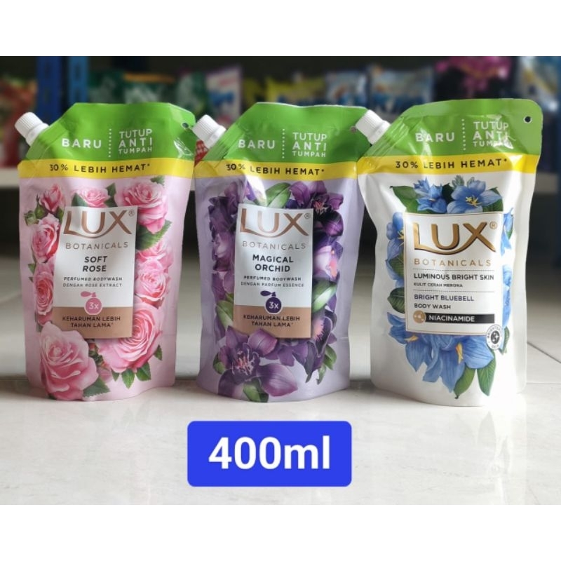 Jual LUX BODY WASH KEMASAN REFIL 400ml | Shopee Indonesia