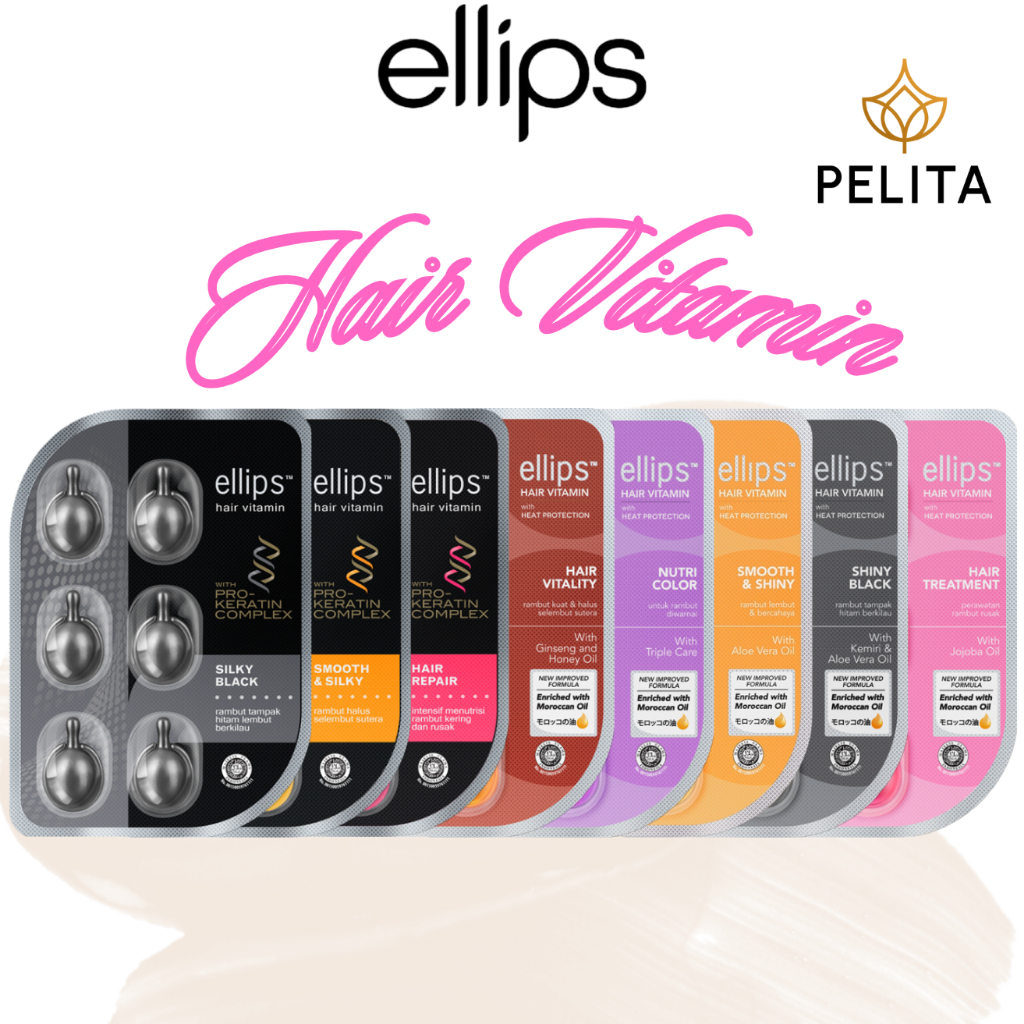Jual Ellips Hair Vitamin With Pro-Keratin Complex Blister 6 │ Series ...