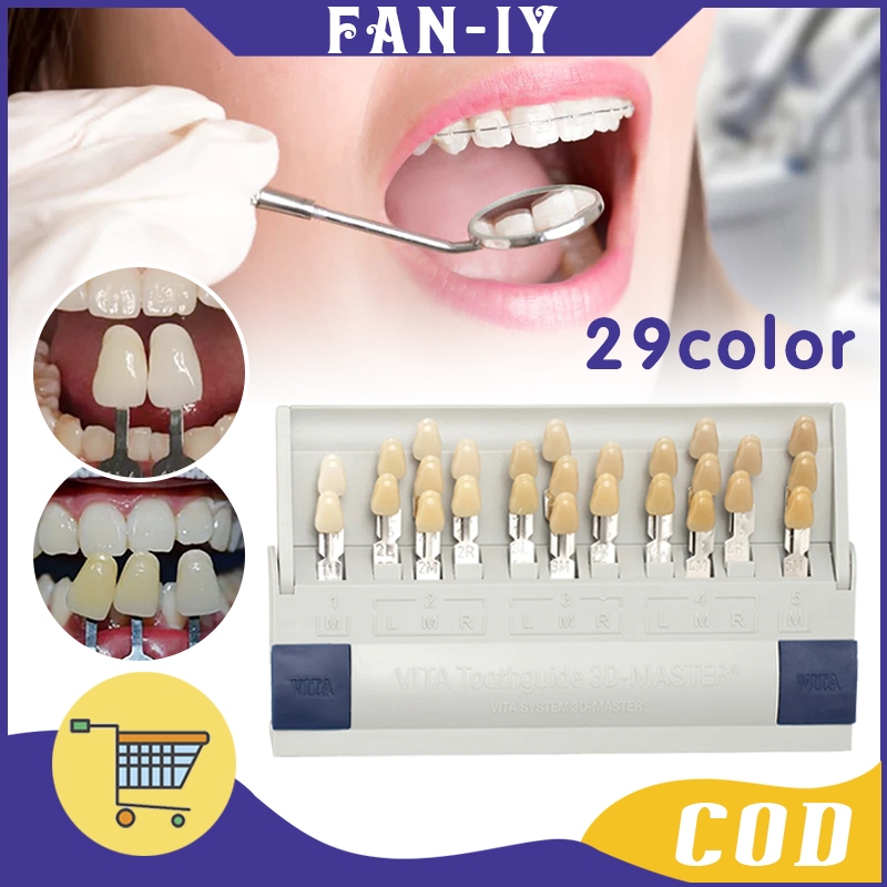 Jual Shade Guide Vita 3d Master 29 Warna Shade Guide Dental Vitapan ...