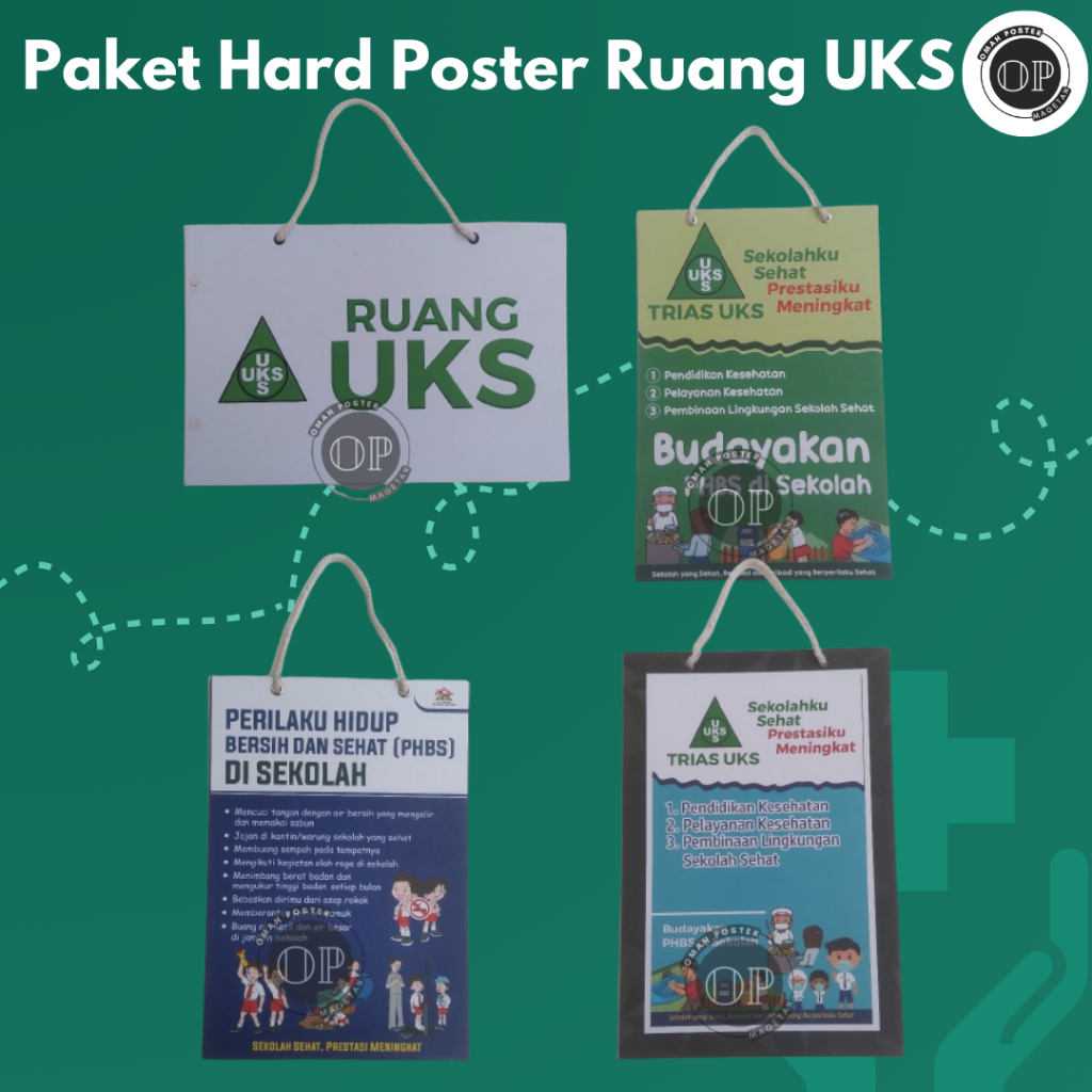 Jual Hard Poster Ruang UKS - Sekolah - Usaha Kesehatan Sekolah | Shopee ...