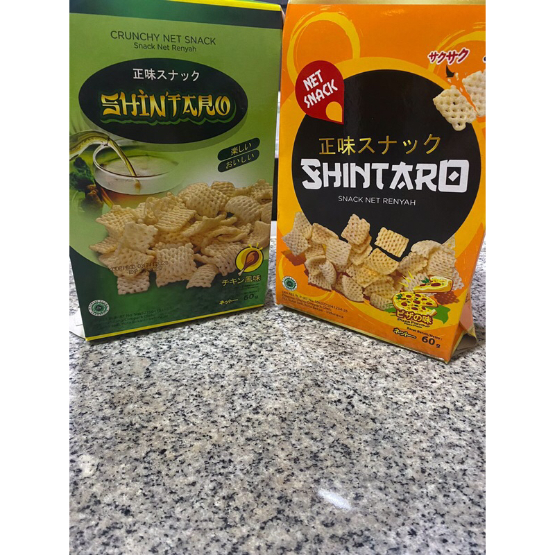 Jual Snack Net Renyah Crunchy Net Snack Shintaro 12 kotak 720gram ...