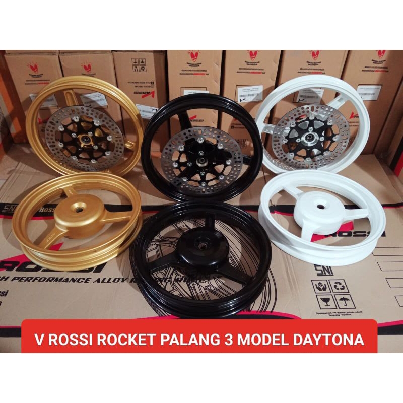 Jual 1SET VELG/PELAK RACING V ROSSI VENOM ROCKET PALANG 3 MODEL DAYTONA ...