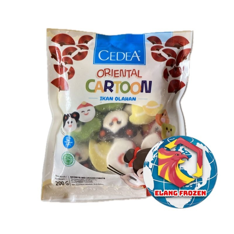 Jual Cedea Cartoon / Farm Animals Ikan Olahan 200gr | Shopee Indonesia