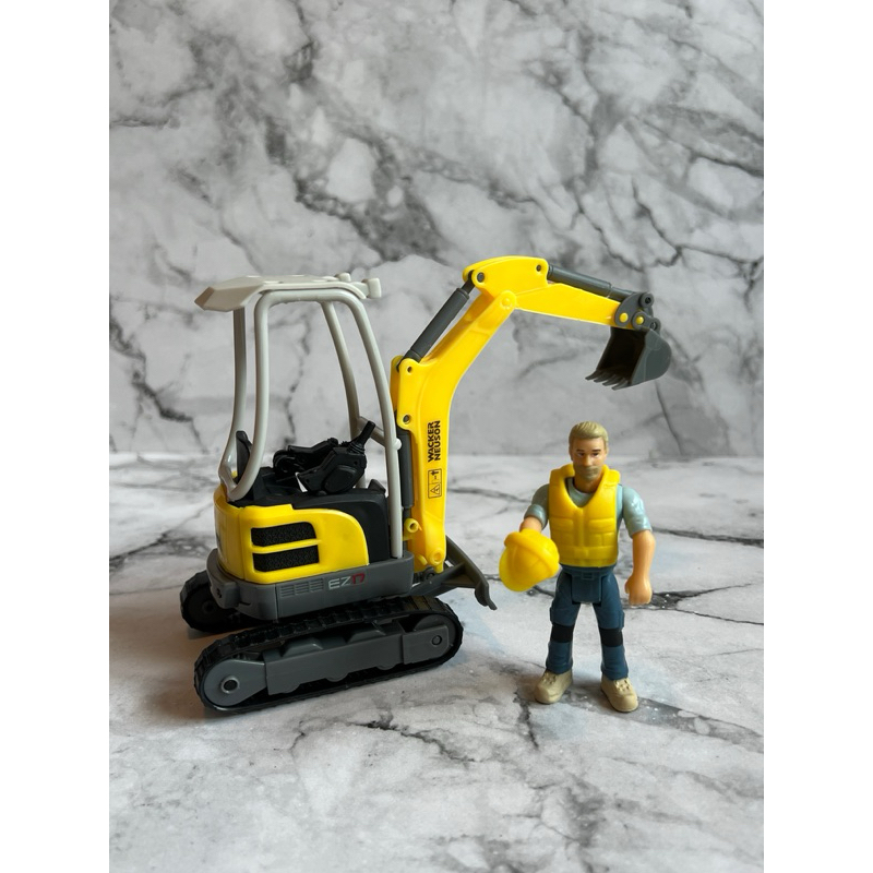 Jual DICKIE TOYS PLAYLIFE EXAVATOR WITH FUGURE WACKER NEUSON (no box ...