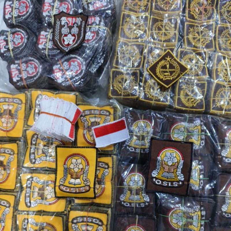 Jual Atribut/Logo/Lambang Bordir SD SMP SMA Bendera Tunas Kelapa ...