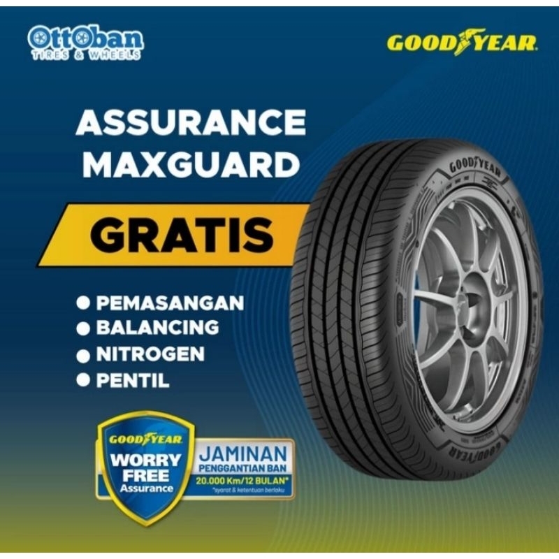 Jual Ban mobil Goodyear Assurance Maxguard 205 55 R17 91V | Shopee Indonesia
