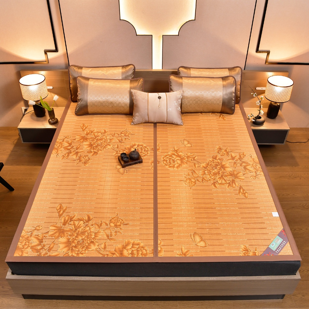 Jual NEW!! TIKAR LIPAT BAMBU Premium / Karpet Alas Lantai Uk 180x200cm ...