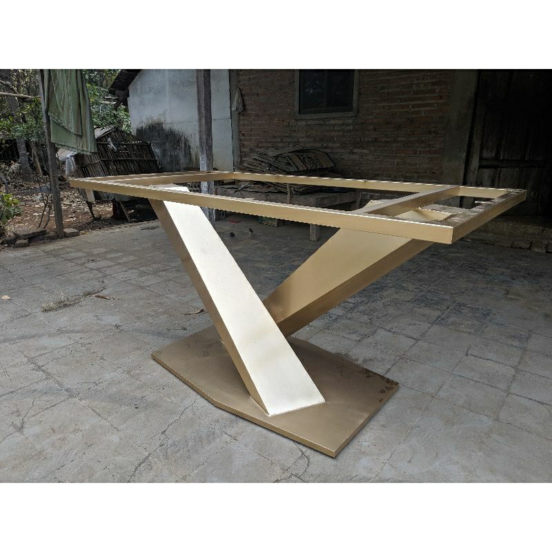 Jual Meja Besi dan 4 kursi custom | Shopee Indonesia