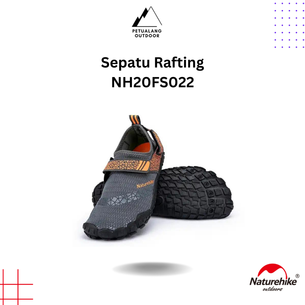 Jual Naturehike NH20FS022 Sepatu Rafting Waterproof Anti Slip Rubber ...