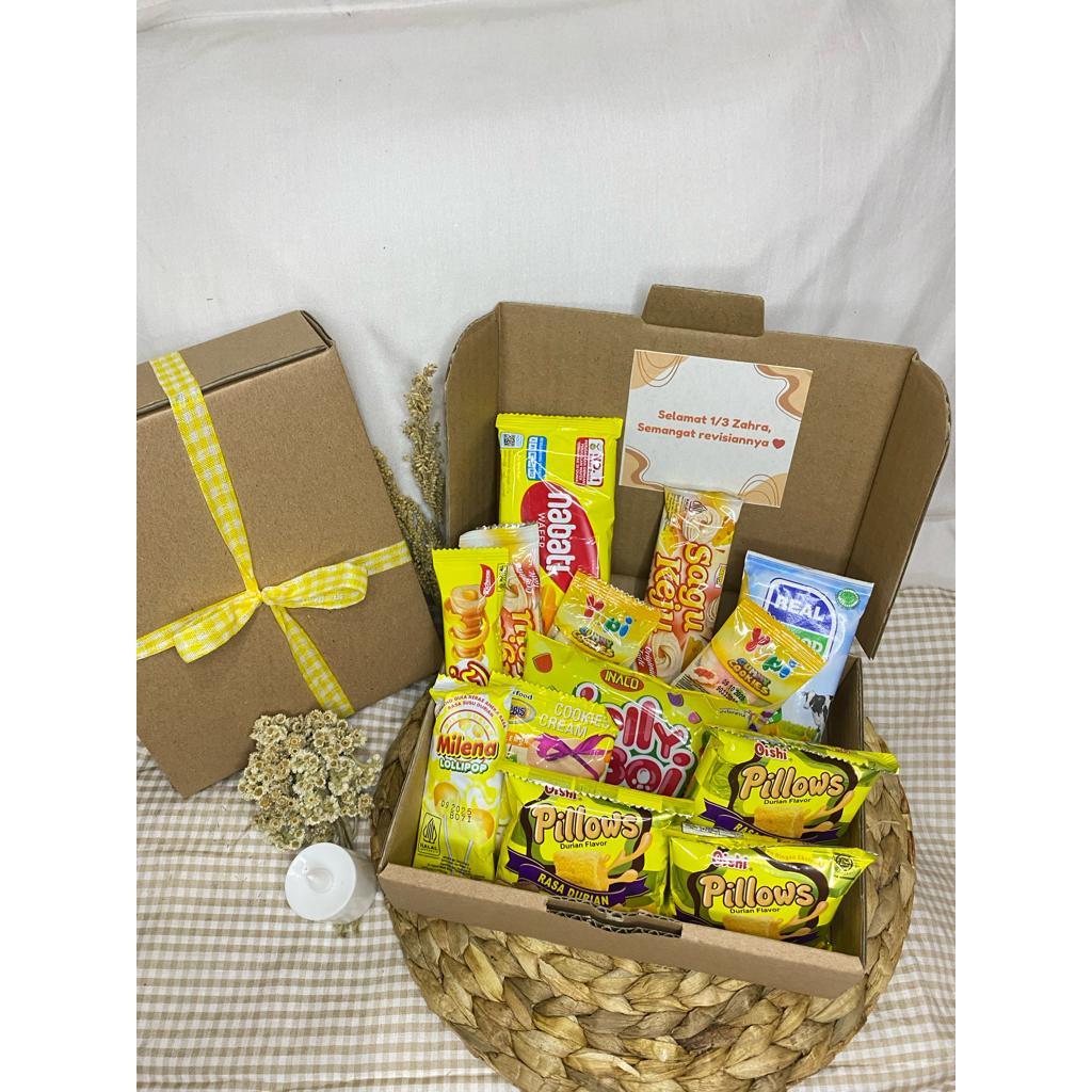 Jual Box gift box snack mini gift mini snack hampers TERMURAH | Shopee ...