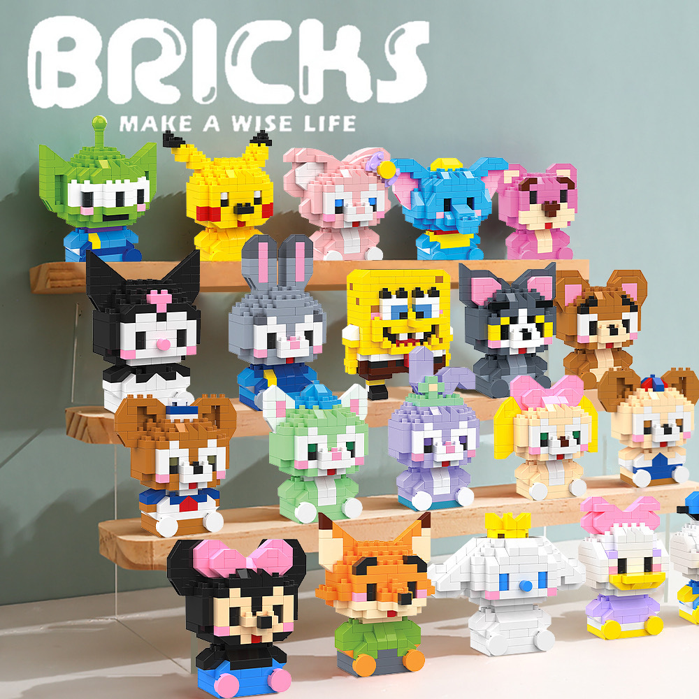 Jual Nano Block DIY Bricks Mini Toys Karakter Mainan Edukasi Anak Susun Balok 3D Puzzle | Shopee ...