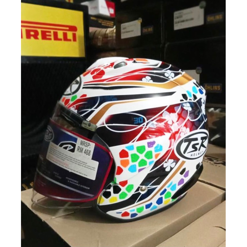 Jual helm TSR nakagami | Shopee Indonesia