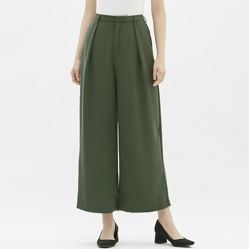 Jual SALE GU by UNQ Clean Wide Pants (Reject) | Shopee Indonesia