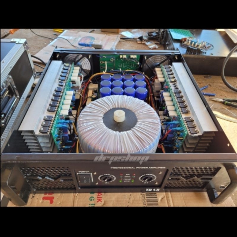 Jual Power Amplifer Rakitan 15 Amper Ct 55 65 | Shopee Indonesia