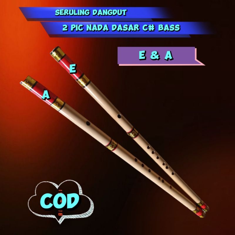 Jual SERULING DANGDUT NADA DASAR E & A ISI 2 PIC | Shopee Indonesia