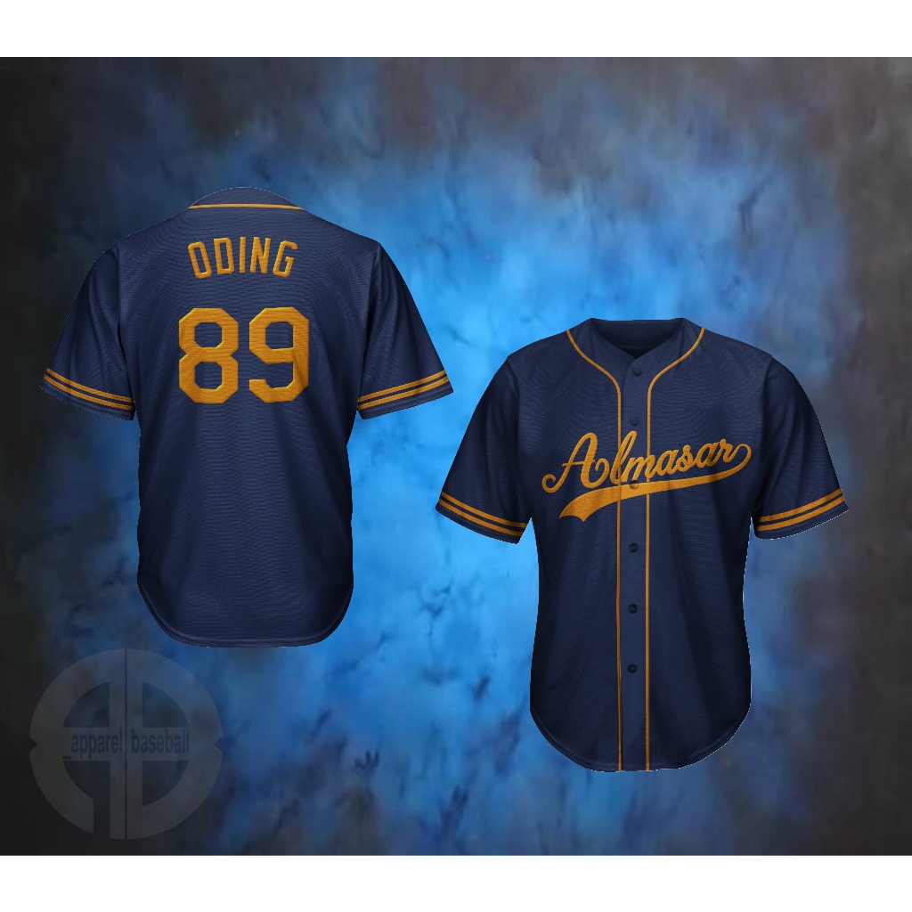 Jual Jersey baseball Custom, Baju baseball Custom, bebas desain, satuan ...