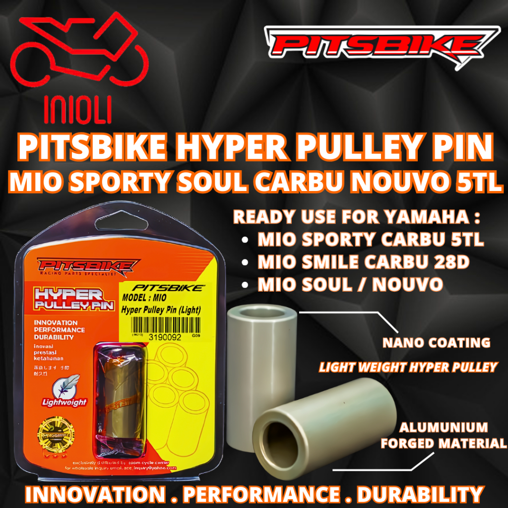 Jual PITSBIKE HYPER PIN BOSHING CVT MIO SPORTY SMILE MIO SOUL NOUVO ...