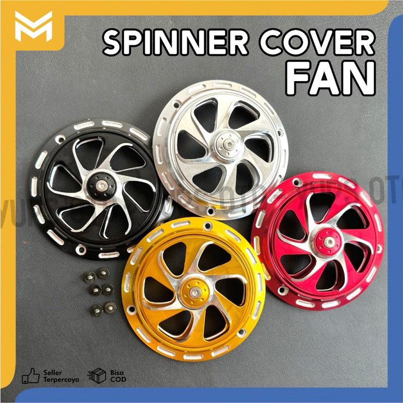 Jual COVER KIPAS MATIC CNC ENGINE COVER PELINDUNG KIPAS RADIATOR MATIK ...