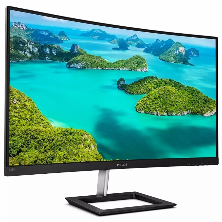 Jual Monitor LED Philips 328E1CA 32" VA 4K Curved HDMI DP Vesa Speaker ...