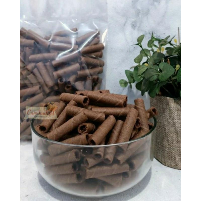 Jual SNACK CAMILAN WAFER ROLL ASTOR COKLAT (BERAT +/- 200 GRAM ...