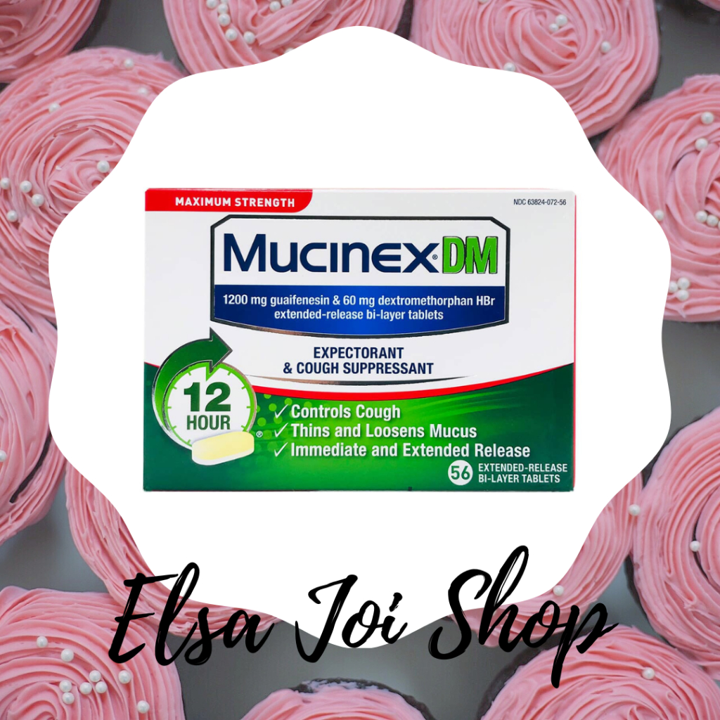 Jual Mucinex DM Expectorant & Cough Suppressant | Shopee Indonesia