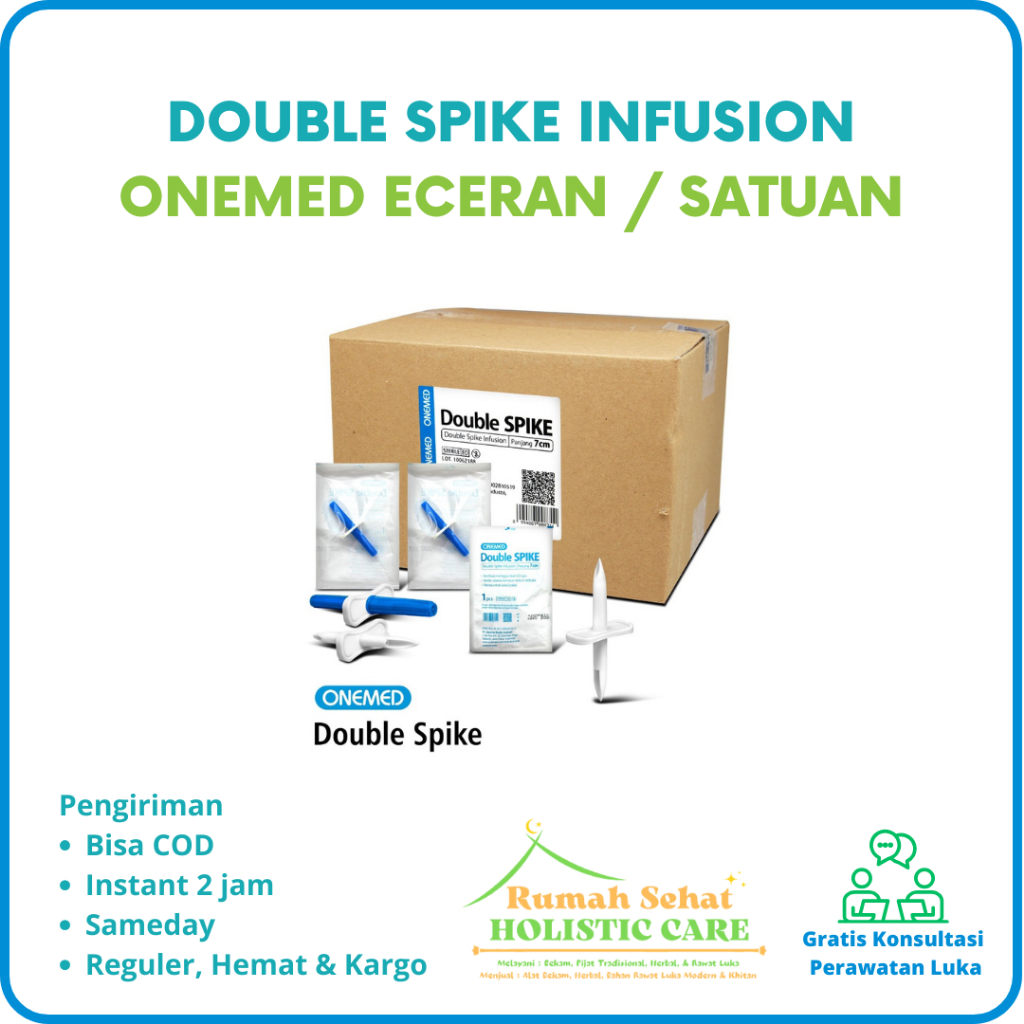 Jual Double Spike Infusion Onemed Box isi Satuan / Pcs | Shopee Indonesia
