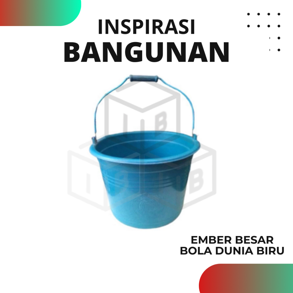 Jual Ember Bangunan Besar Bola Dunia Biru | Shopee Indonesia