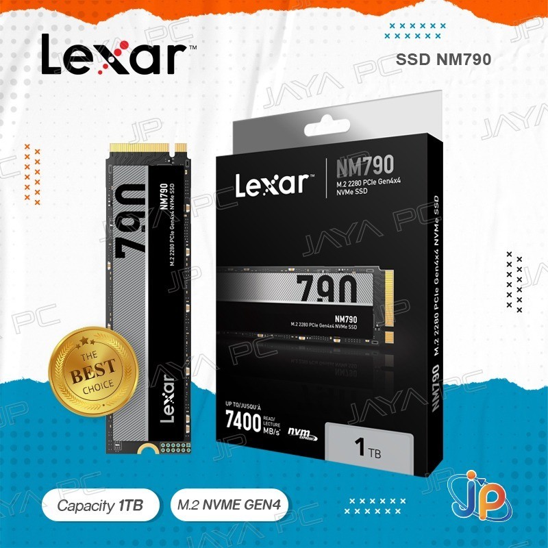 Jual Lexar SSD NM790 M.2 Pcie Gen4 Nvme 2280 1TB - NM 790 M2 1 TB ...