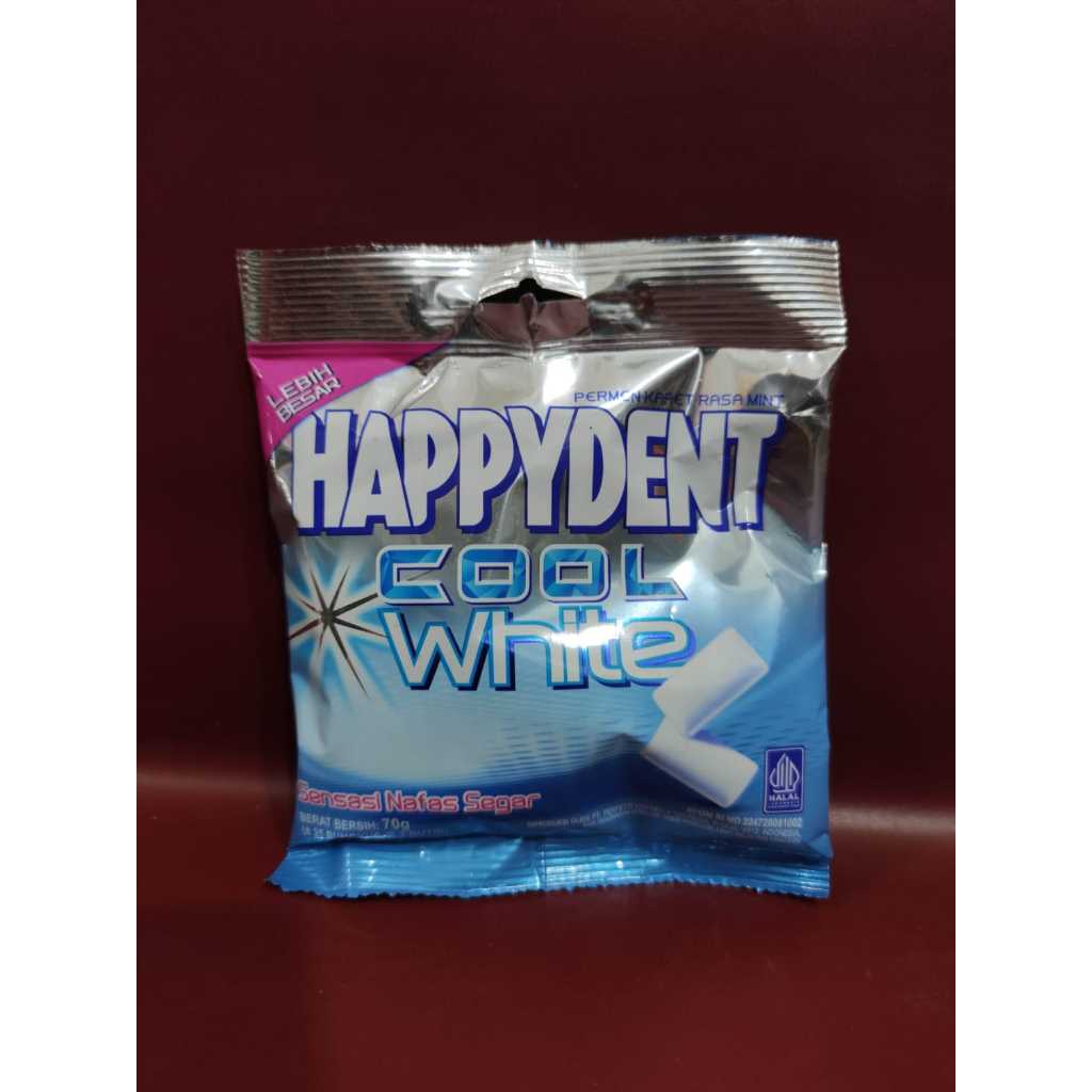 Jual Happydent Cool White 70gr - Permen MInt | Shopee Indonesia
