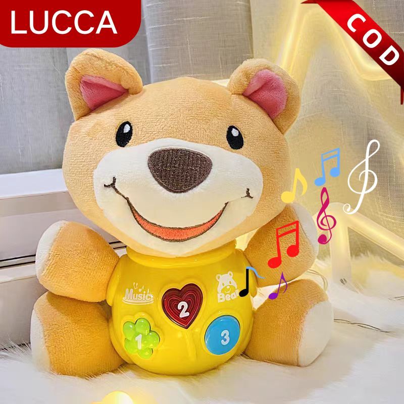 Jual Mainan Anak Boneka Animals Listrik Musik Suara Ringan Beruang ...