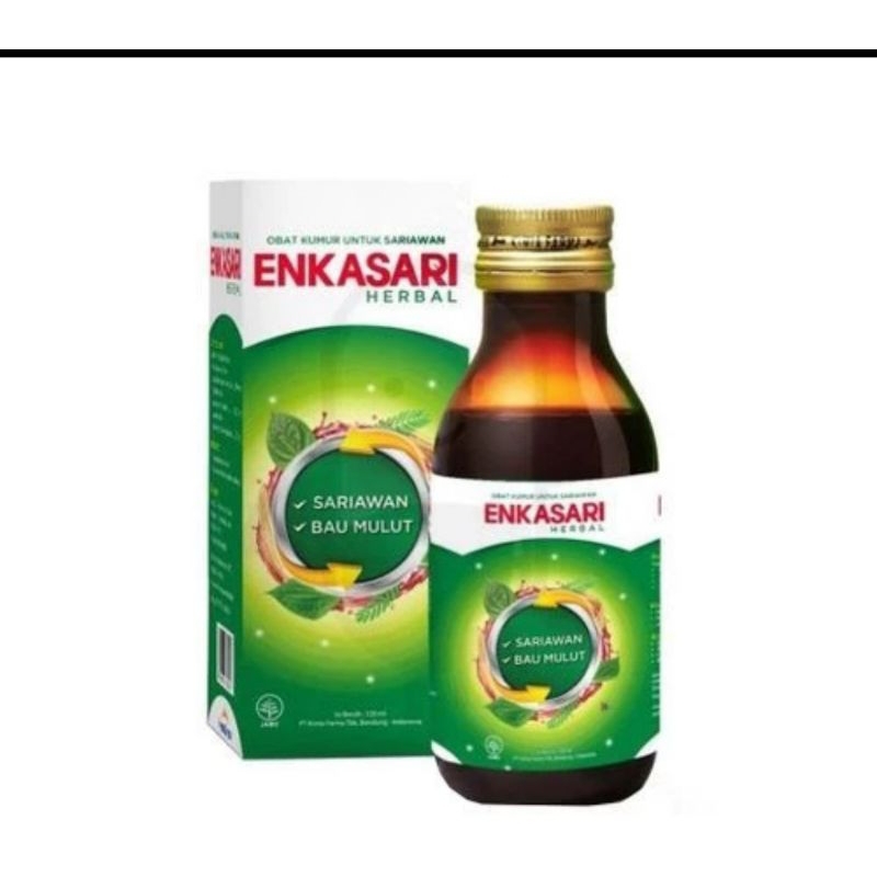 Jual Enkasari Herbal Larutan Sariawan 120 ml | Shopee Indonesia