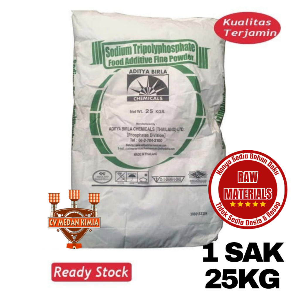 Jual STPP HALAL Sodium Tripolyphosphate / STPP Thailand Food Grade ...