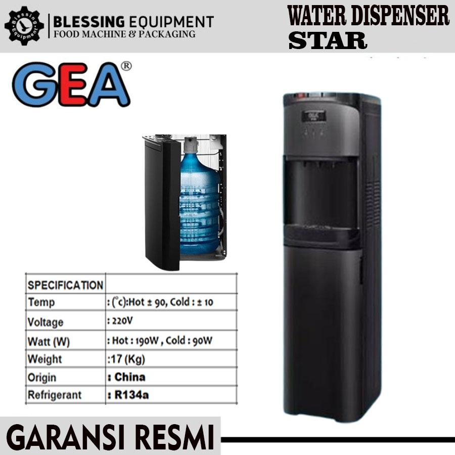 Jual Dispenser GEA Star dengan UV Lamp / Dispenser GEA Galon Bawah ...