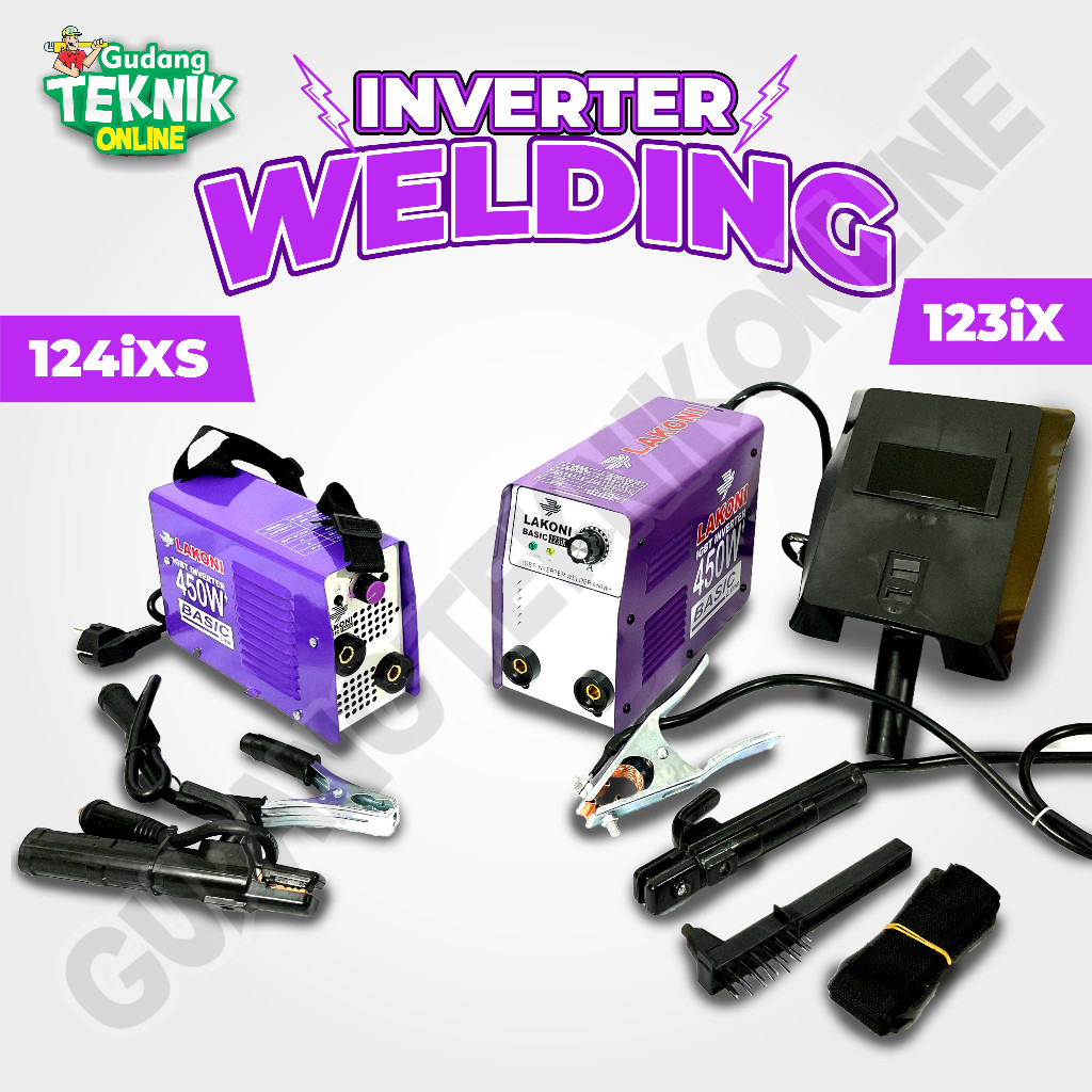 Jual Mesin Las LAKONI BASIC 123IX 124IXR 124IXS / Trafo Las Inverter ...
