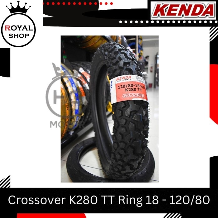Jual BAN KENDA K280 120/80 R18 BAN DUAL PURPOSE CRF/KLX/WR155 | Shopee ...