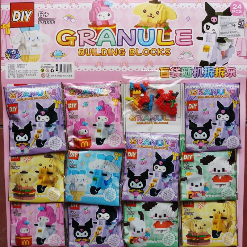 Jual brick balok 1 sachet Granule building blocks | Shopee Indonesia
