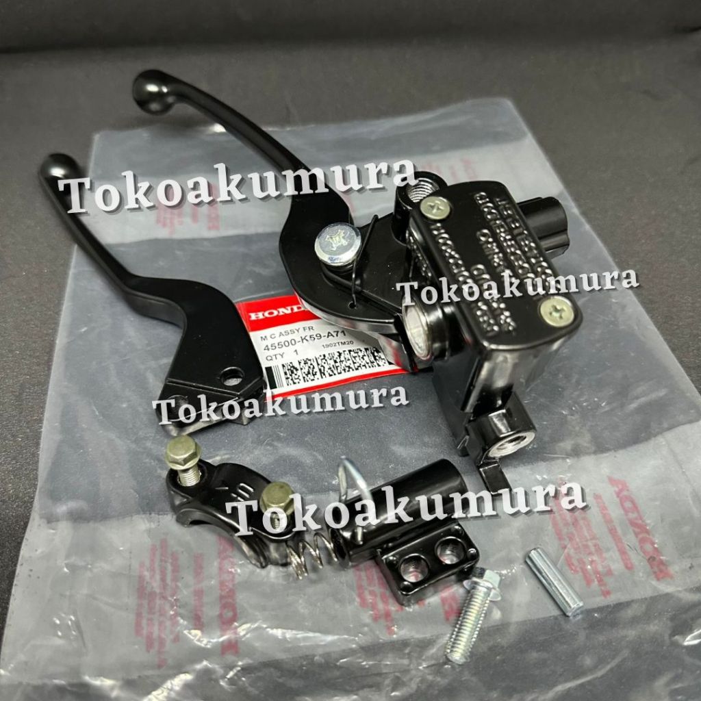 Jual MASTER REM DEPAN ASSY PLUS HANDEL KIRI VARIO CBS VARIO TECHNO ...