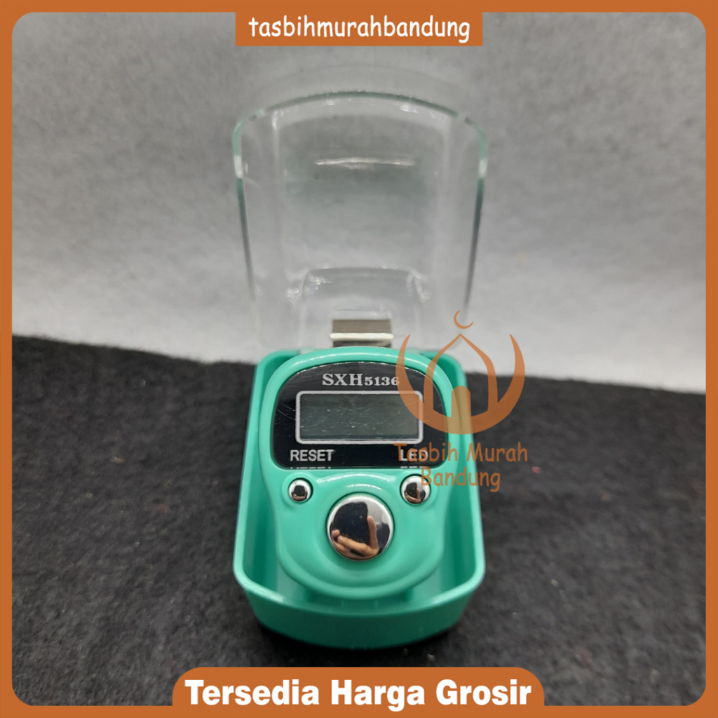 Jual Tasbih Digital LED Finger Counter Kotak Kaca | Shopee Indonesia