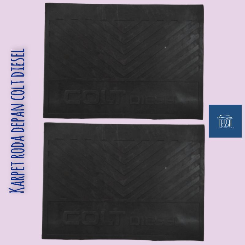 Jual karpet lumpur atau karpet roda mobil colt diesel 1 set = 2 lembar ...
