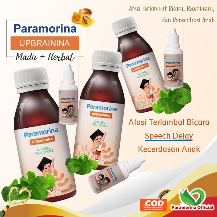 Jual Paramorina Vitamin Otak Anak Cerdas Obat Speech Delay Lambat ...