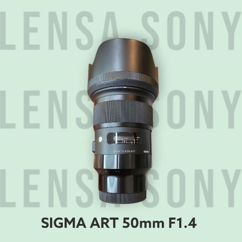 Jual LENSA SIGMA ART 50mm F1.4 DG HSM FOR SONY - LENSA SIGMA SONY ...
