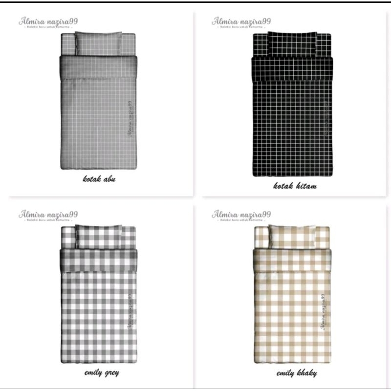Jual SPREI KOTA AESTHETIC / SPREI MOTIF EMILY AESTHETIC / SPREI ...