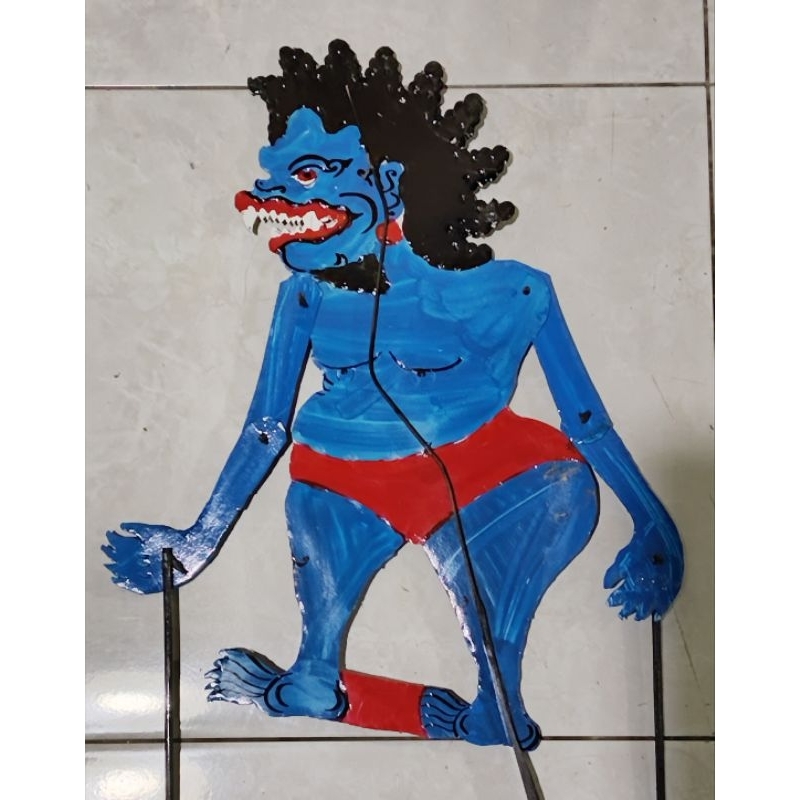 Jual wayang Kertas setan hantu biru | Shopee Indonesia