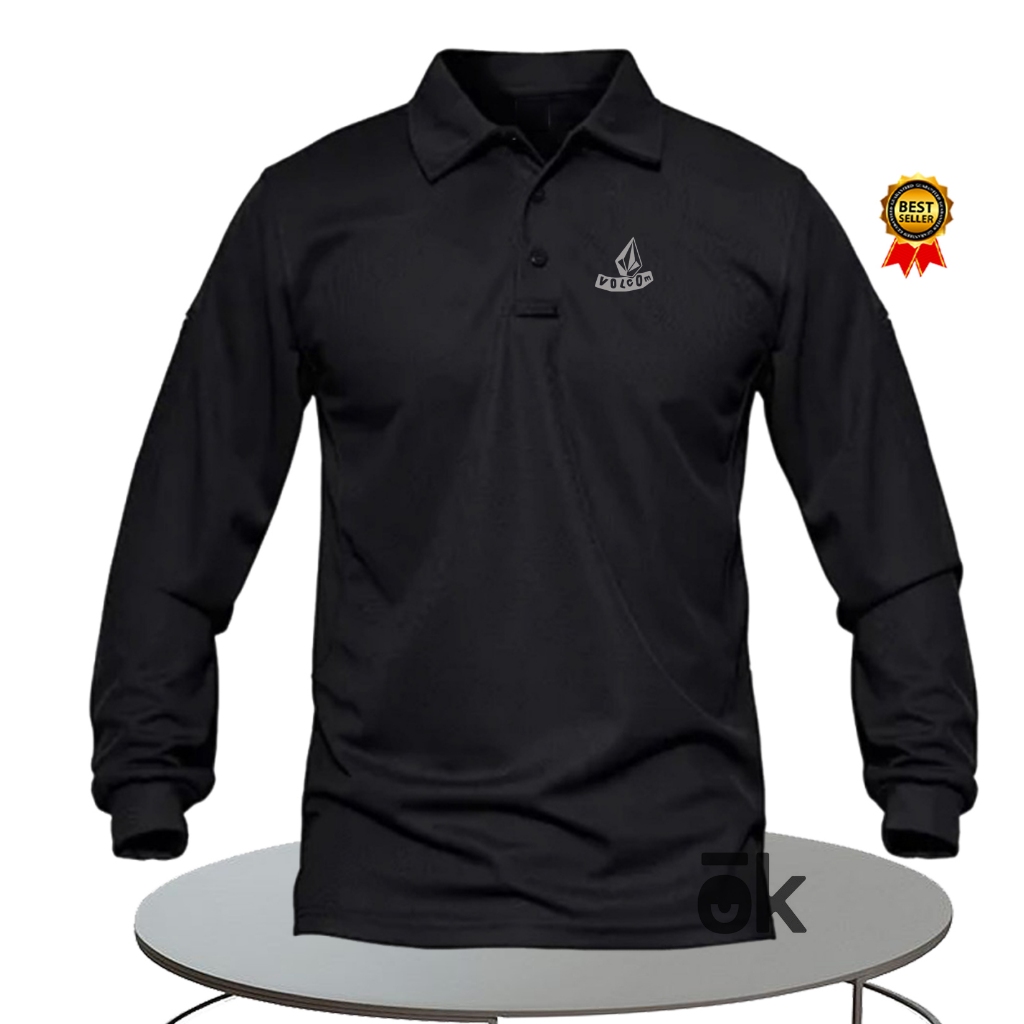 Jual POLO Shirt KAOS POLO LENGAN PANJANG PRIA/WANITA POLO V01C0M TEKS ...