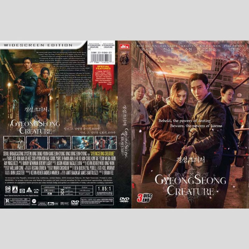 Jual Kaset Serial Drakor 2024 "GYEONGSEONG CREATURE" 3 Disk Tamat | Shopee Indonesia