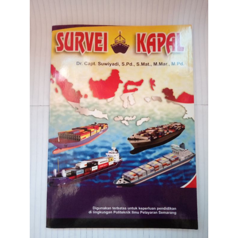Jual Buku Pelayaran SURVEI KAPAL Dr. Capt. Suwiyadi | Shopee Indonesia