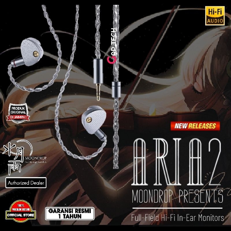 Jual Moondrop Aria / Aria SE Snow Edition In-Ear Monitor Earphones iem ...